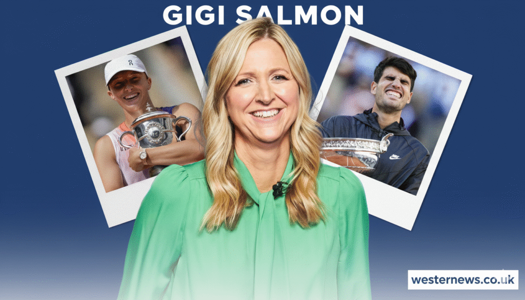 Gigi Salmon: The Rising Star of Tennis Broadcasting - westernews.co.uk
